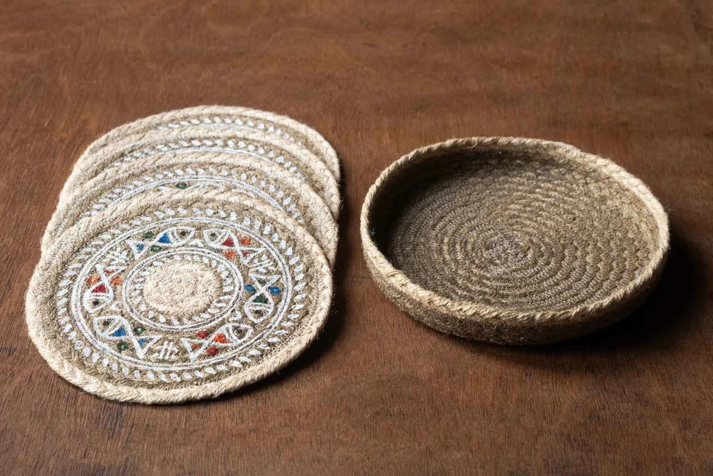 Folk Art - Jute Trivet Set – Beni Boonon